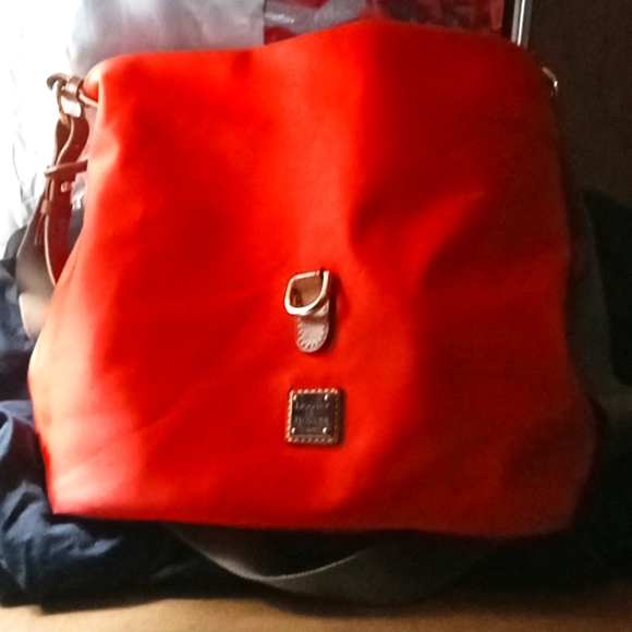 Dooney & Bourke | Bags | Dooney Bourke Logo Lock Tote | Poshmark